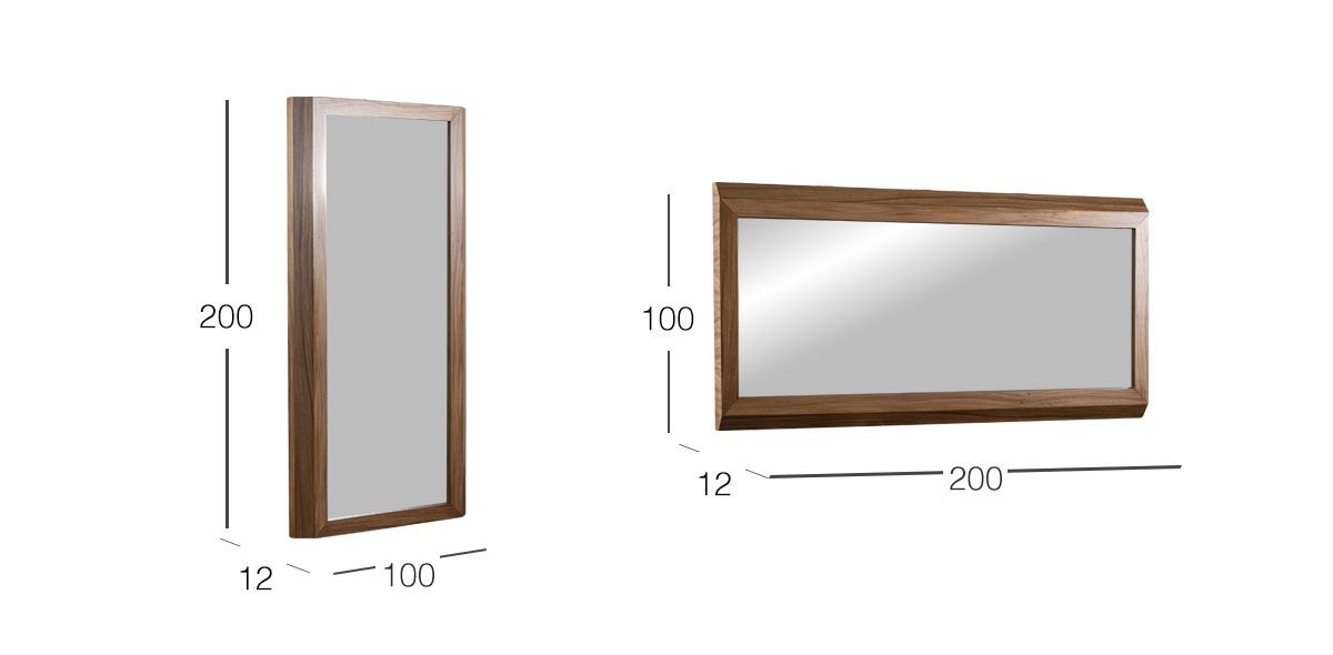 Espejo Decorativo Vitto Café